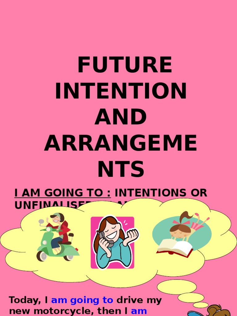 Future Intentions and Plans Explained | PDF
