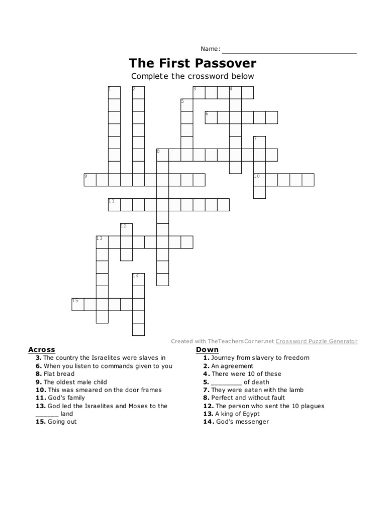 The First Passover-2 | PDF