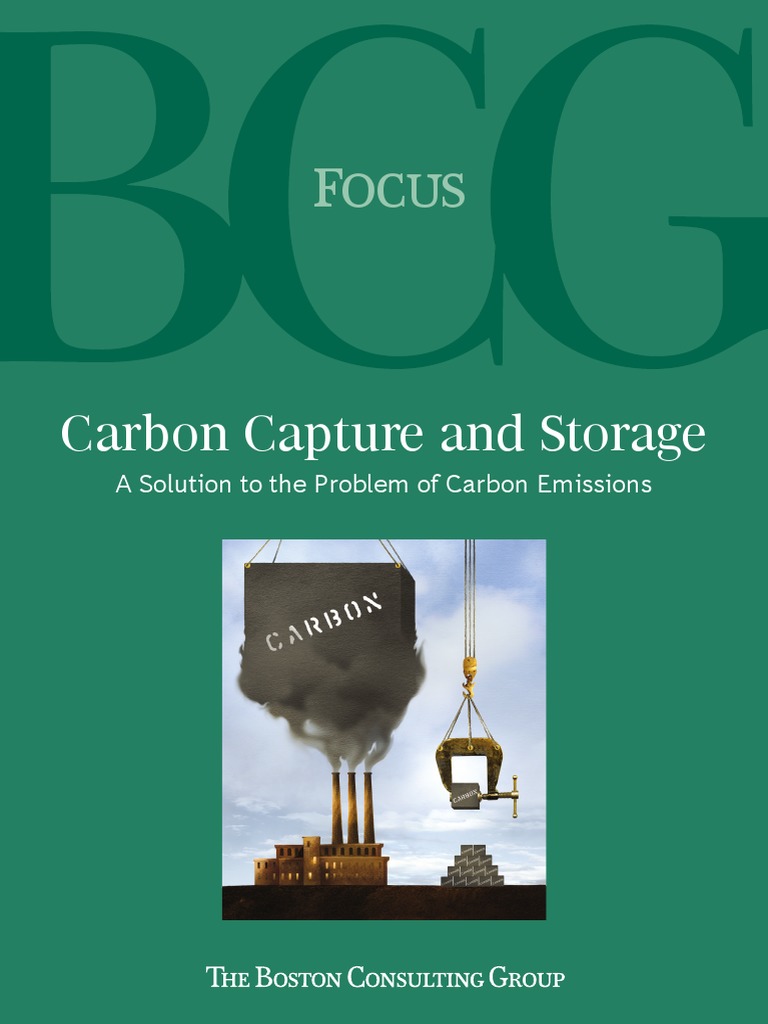 BCG Report | PDF | Carbon Capture And Storage | Climate Change Mitigation