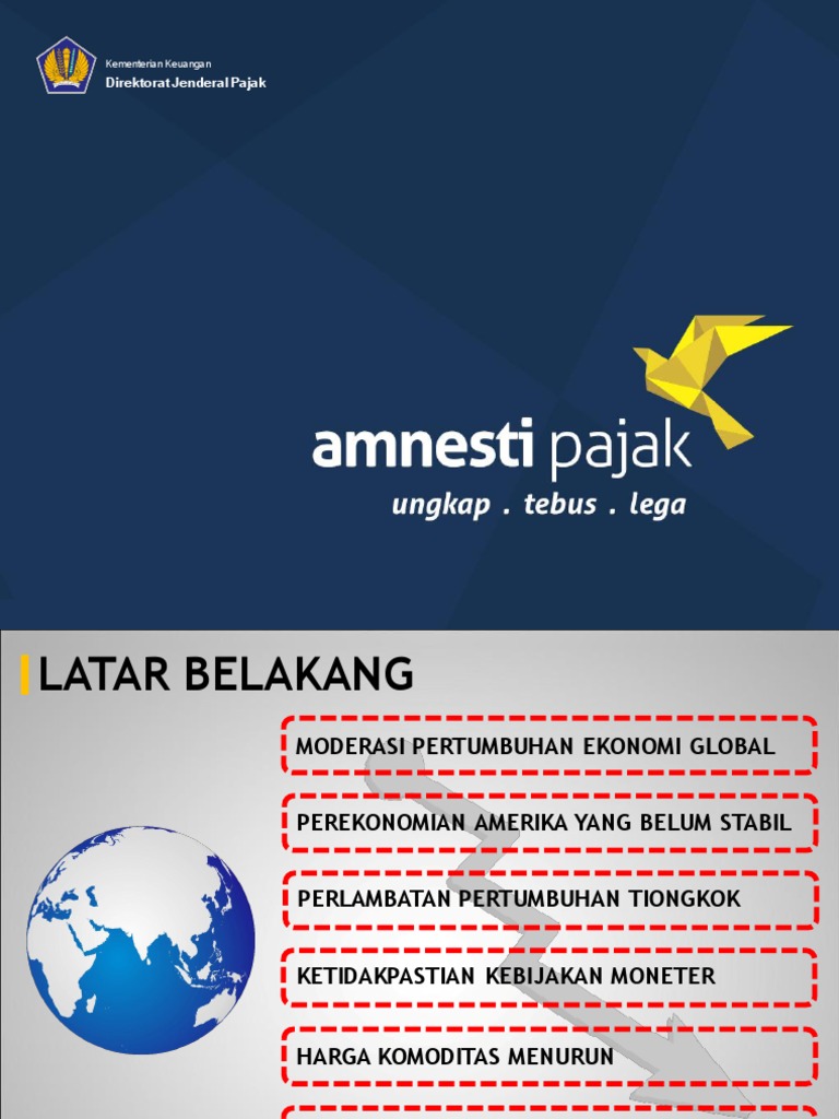 PPT - Tax Amnesty Presentation | PDF