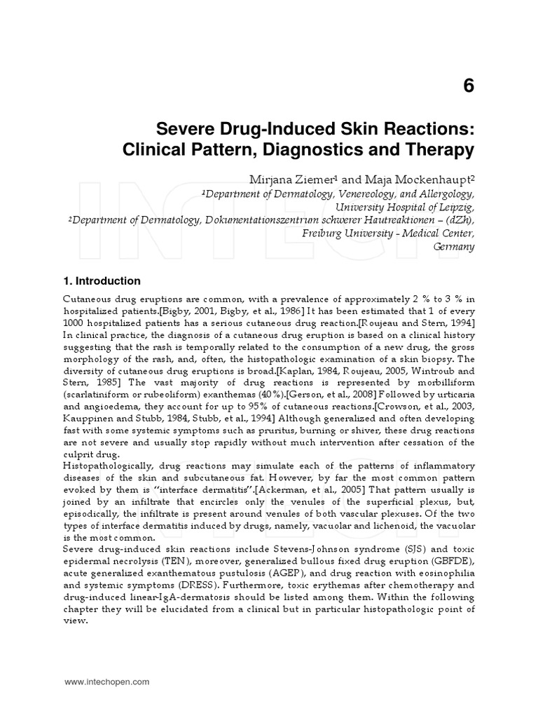 Fixed Drug Eruption | PDF | Cutaneous Conditions | Epidermis