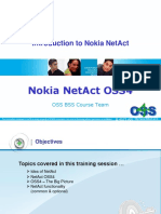 01 Introduction To Nokia NetAct | PDF | Graphical User Interfaces | System Software