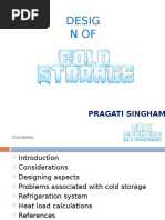 Cold Storage Layout | PDF | Building Engineering | Building Materials