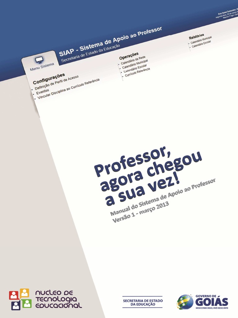 Manual SIAP | PDF | Calendário | Lição
