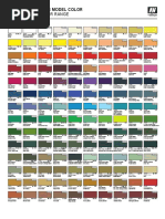 Italeri Conversion Color Chart | PDF | Grey | Blue