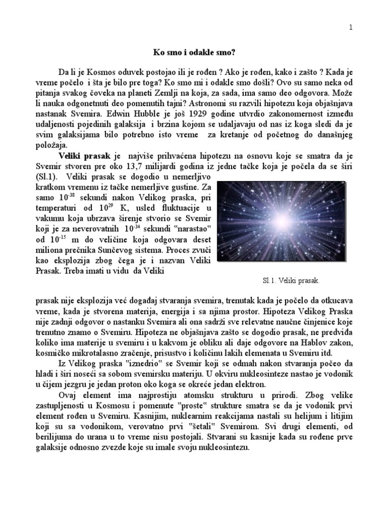 Nastanak Suncevog Sistema, Zemlja | PDF