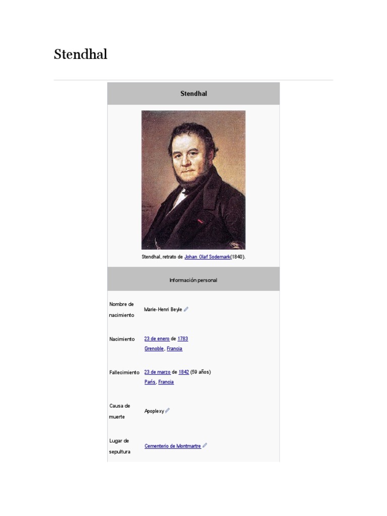 Stendhal