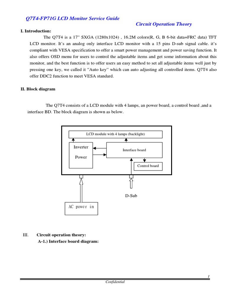 Q7T4-FP71G - Circuit Operation Theory | PDF | Rectifier | Power Inverter