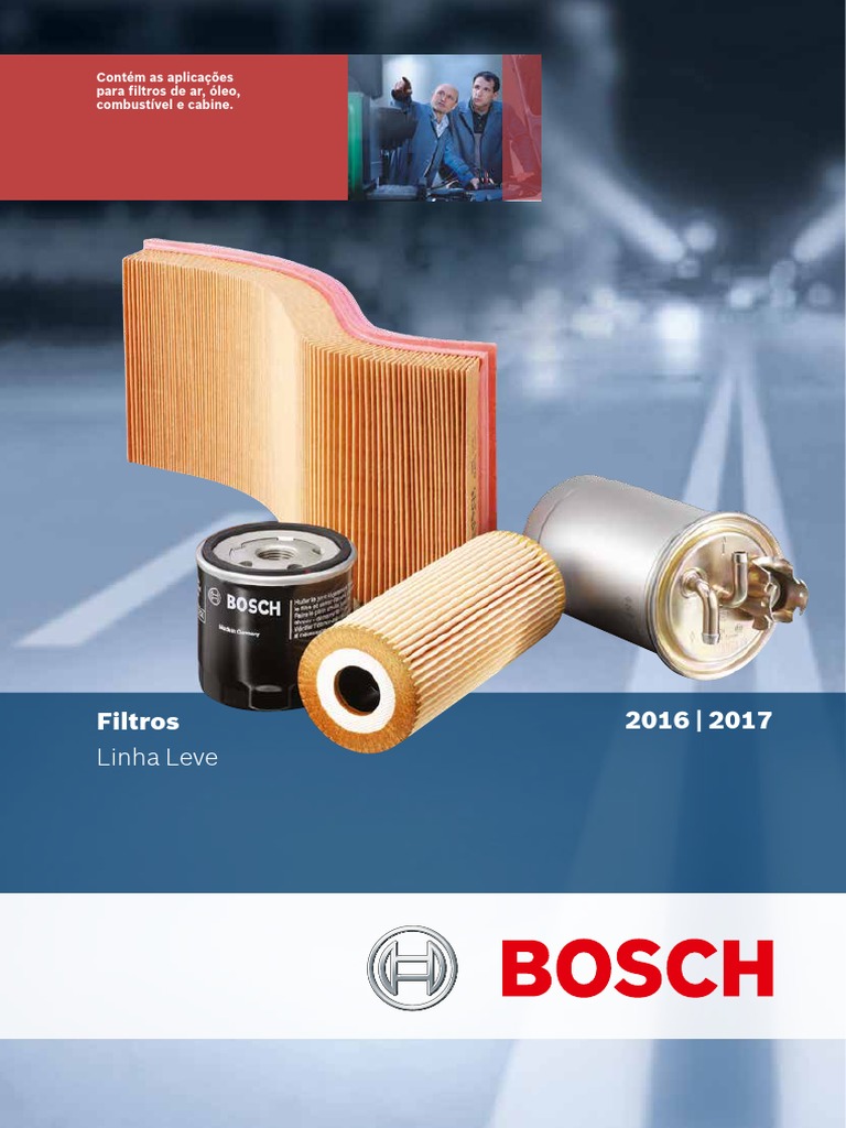 Catalogo Filtros Bosch PDF | PDF | Injeção eletrônica | Embalagem e ...