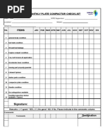 Electrical Distribution Board Inspection Checklist | PDF
