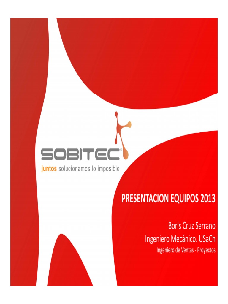 Presentación Sobitec | PDF | Aluminio | Bomba
