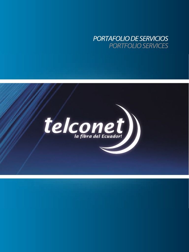 Telconet Portafolio | PDF | Telecomunicaciones | Informática