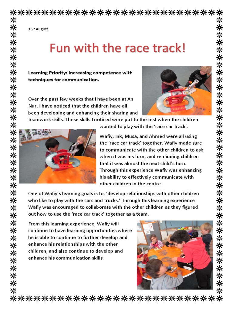 Fun With The Race Track | PDF