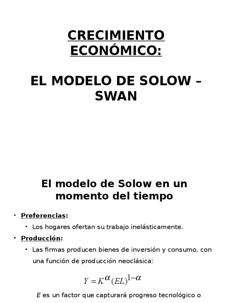 2. El Modelo de Solow Swan 1 (1) | Cuatro tigres asiáticos ...