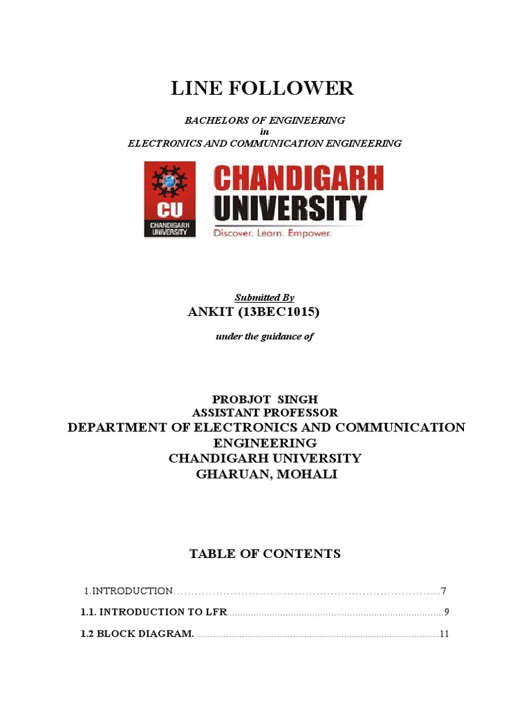 Line Follower | PDF