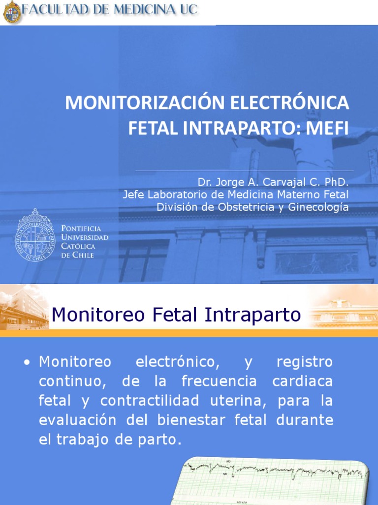 Monitoreo Fetal Intraparto: MEFI | PDF | Parto | Embarazo humano