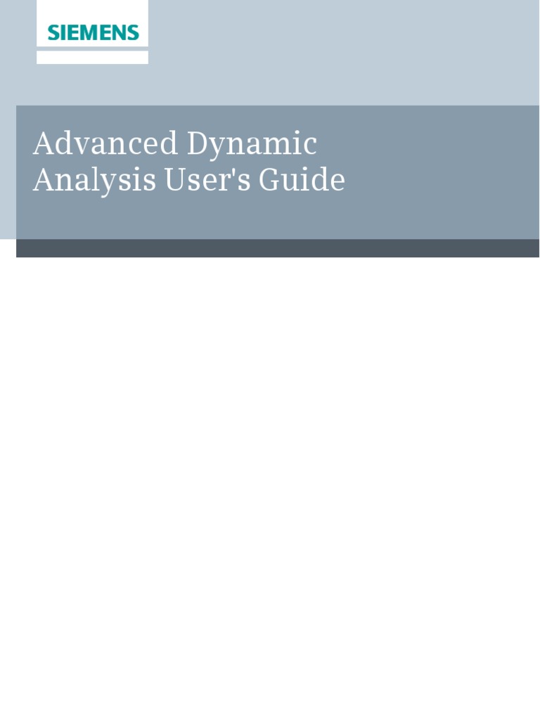 Nastran Advanced Dynamics | PDF