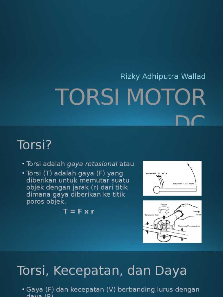 Torsi Motor DC | PDF