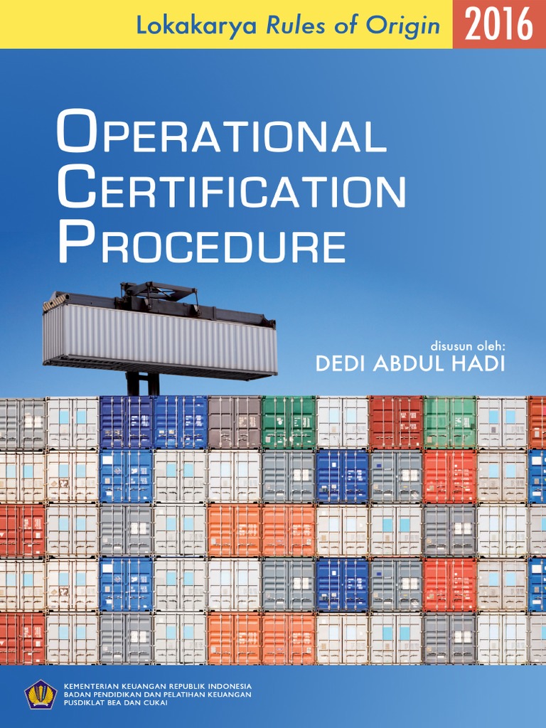 Operational Certification Procedure (OCP) FTA - 2016 | PDF