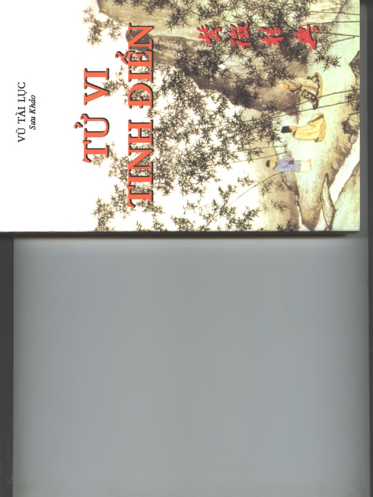 Tu VI Tinh Dien - Vu Tai Luc 01 PDF | PDF