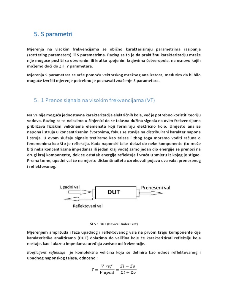 S Parametri | PDF
