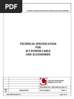 Electrical Cable Specifications | PDF | Electromagnetism | Electrical ...