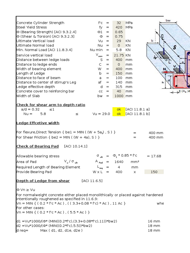 Check For Shear Arm To Depth Ratio | PDF