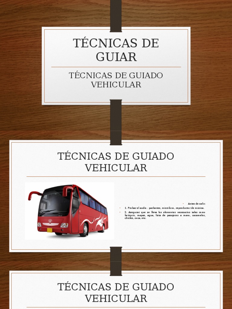 Técnicas de Guiado Vehicular | PDF | Información | Ocio