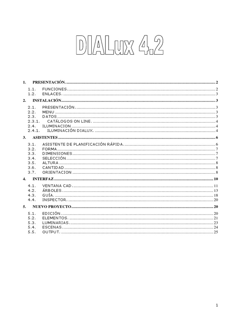 Manual de DIALUX | PDF | Point and Click | Ventana (informática)