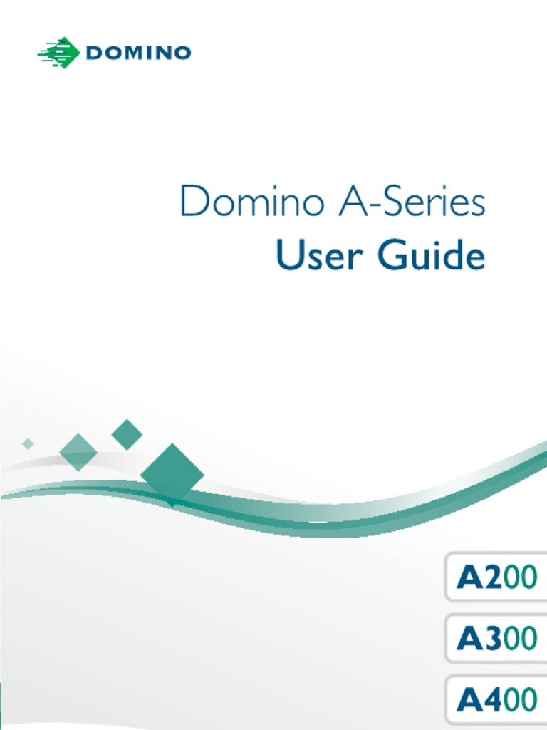 Domino A Series User Guide English | PDF | Computer Keyboard | Printer ...
