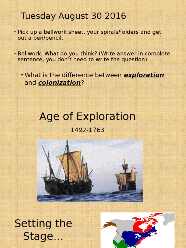 Exploration Colonization | PDF