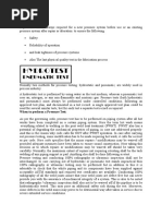 Piping Pneumatic Test Procedure | PDF | Building Engineering | Materials