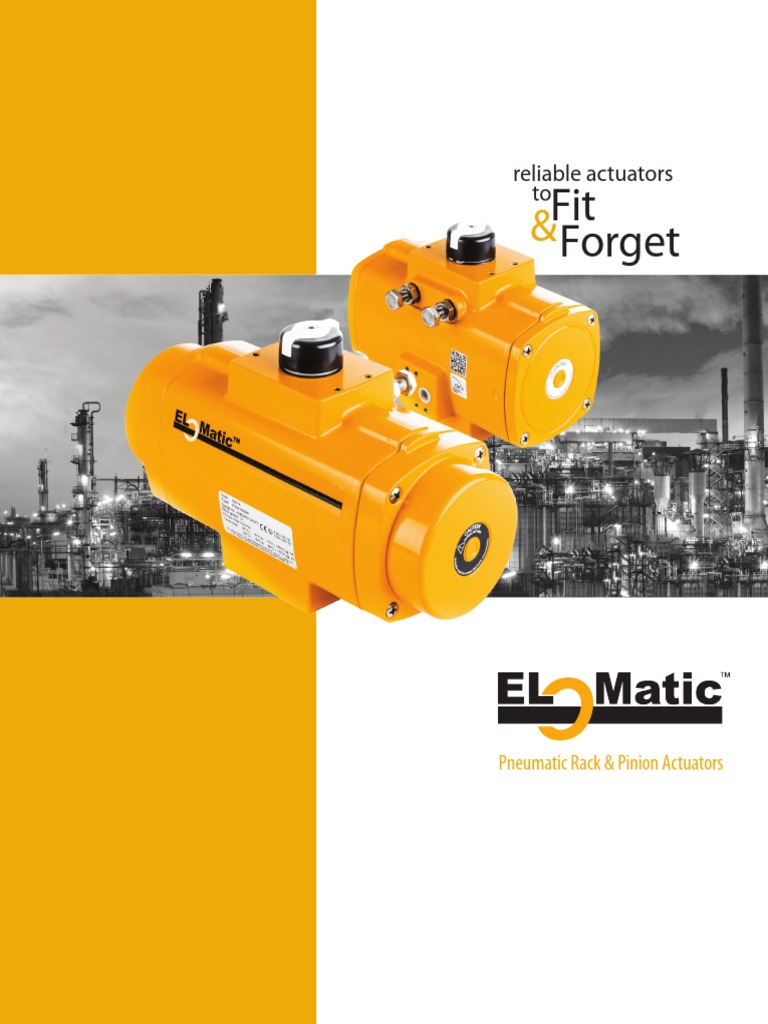 EL O Matic F Brochure Imperial | PDF | Valve | Actuator
