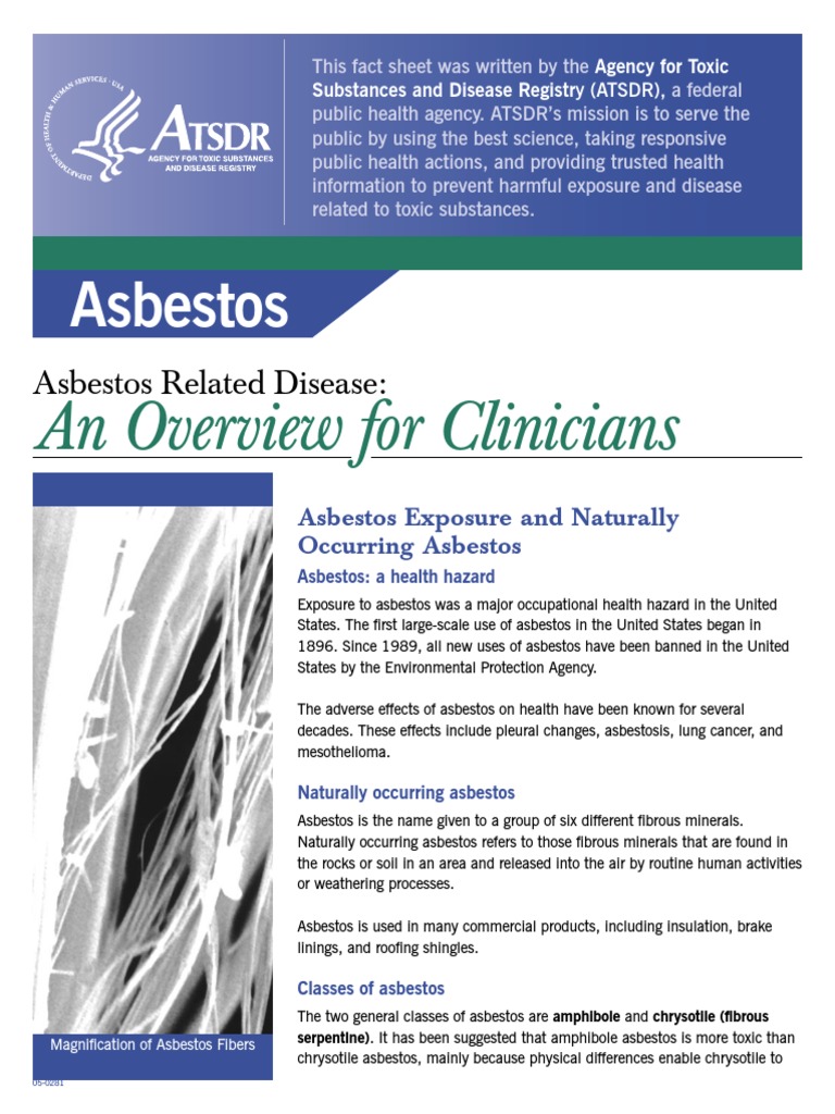 Asbestos - Overview | PDF | Asbestos | Lung Cancer