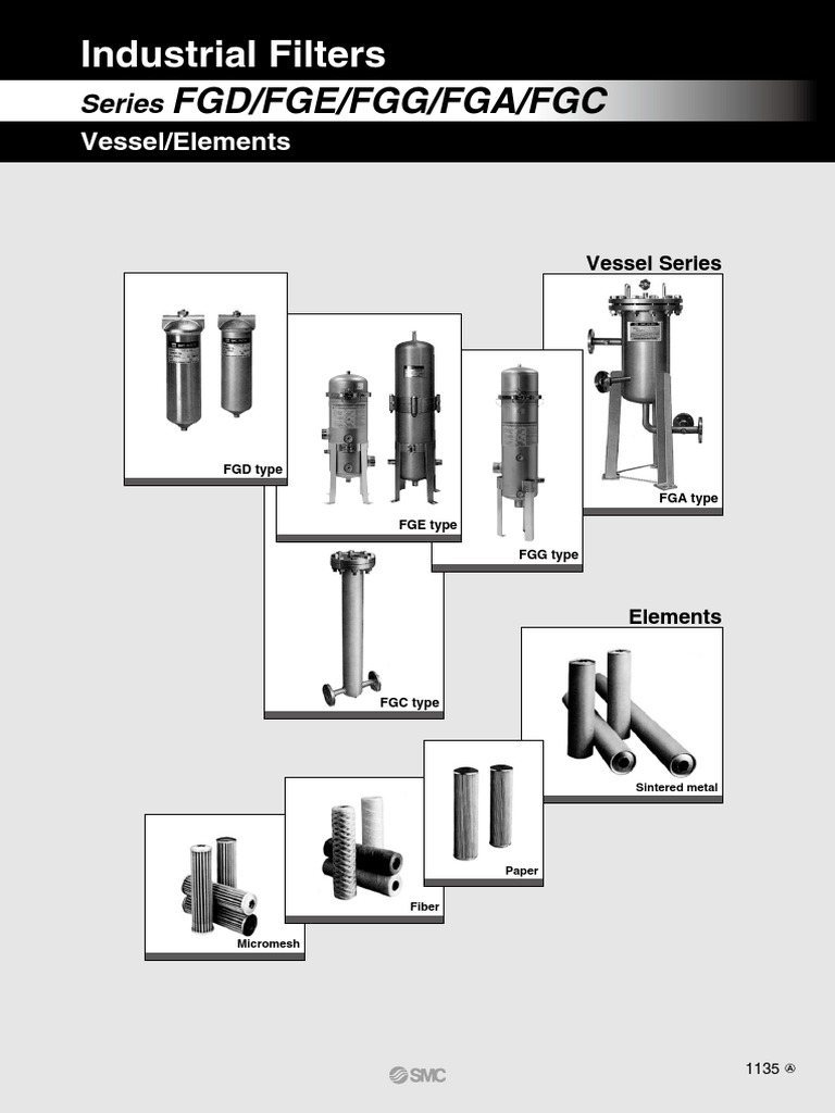 SMC Industrial Filters | PDF | Filtration | Switch