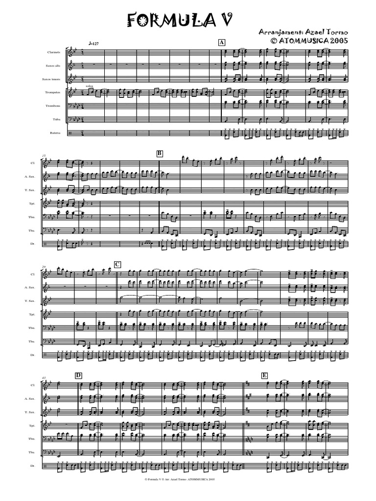 Formula V PDF | PDF | Aerophones | Musical Instruments