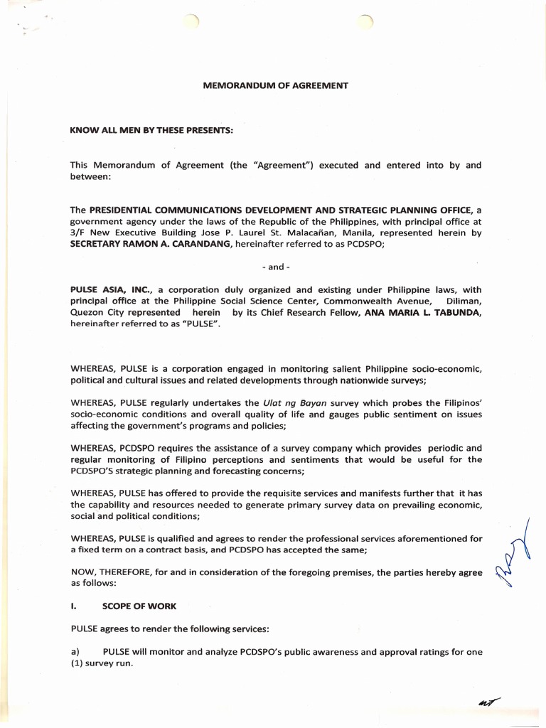 Simple Moa | Philippines | Common Law