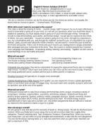 Honors American Lit Syllabus 2019-20 | PDF | Reading Comprehension ...