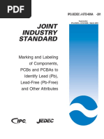 J STD 020e | PDF | Soldering | Reliability Engineering