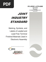 Ipc-Jedec J-STD-020F | PDF | Electrostatic Discharge | Soldering