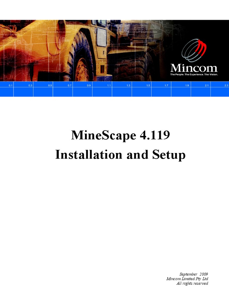 MineScape 4.119 Install Guide - 2009 | PDF | Installation (Computer ...
