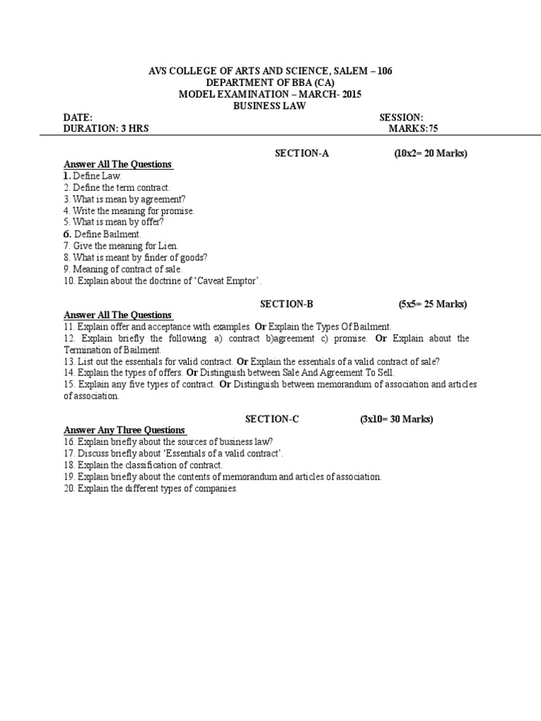 Question Paper. AVS | PDF | Retail | Warehouse