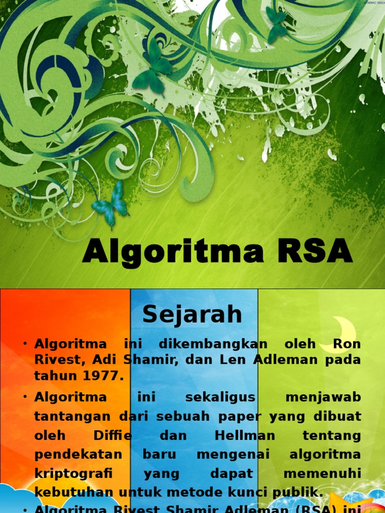 Algoritma RSA | PDF