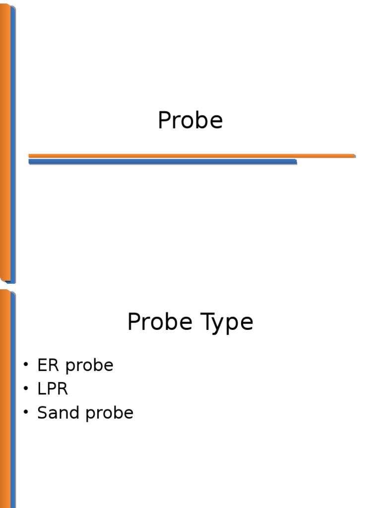 Corrosion Probe Type | PDF | Corrosion | Electrochemistry