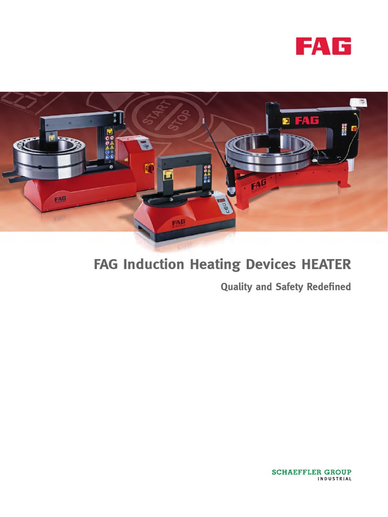 InductionHeatingDevices FAG | PDF | Bearing (Mechanical ...