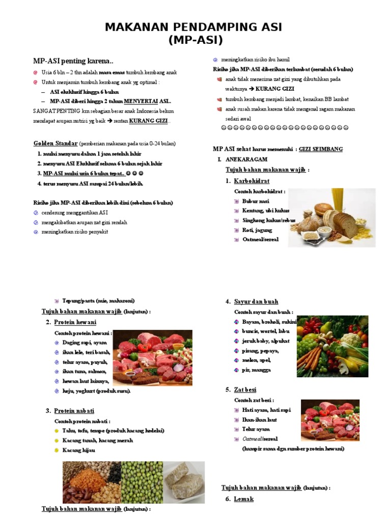 Leaflet Mpasi | PDF