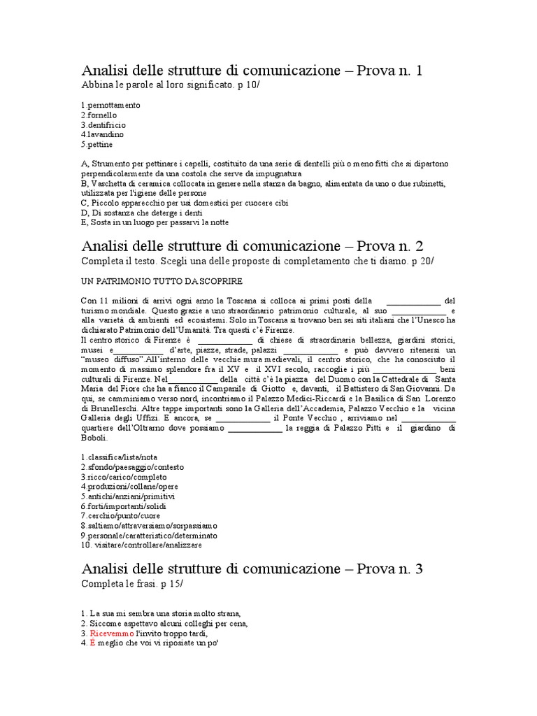 Prova b1 | PDF