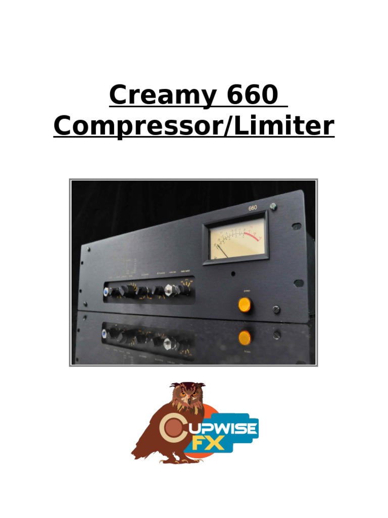 Creamy 660 | PDF | Sound Recording | Sound Production Technology