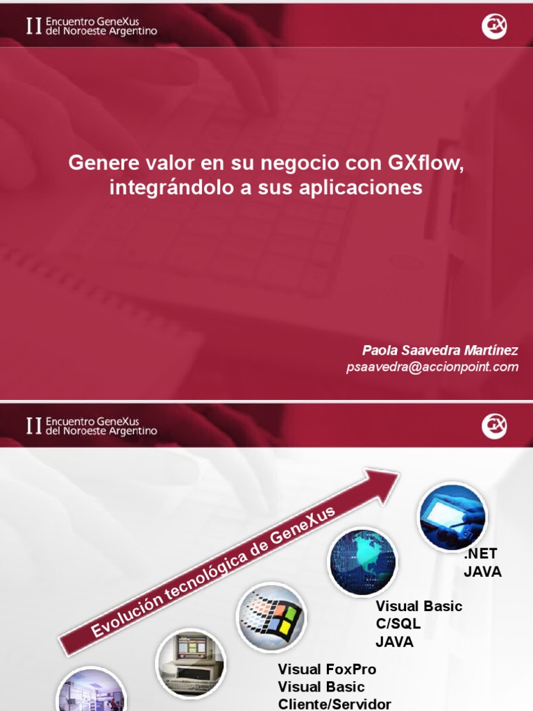 Presentacion PS Gxflow | PDF | Procesos de negocio | Caso de uso