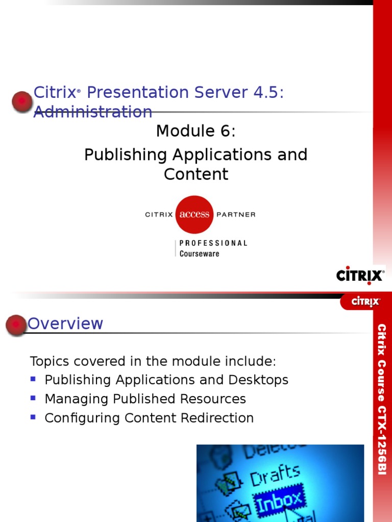App Publish 4.5 CTX | PDF | Citrix Systems | Server (Computing)